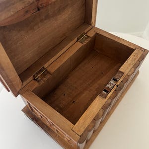 Handcrafted Walnut Treasure Puzzle Box With Ornate Design - Etsy