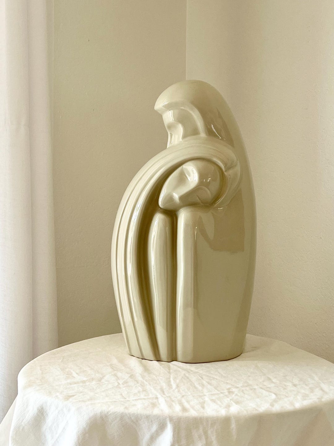 Lovers Embrace Art Deco Statue by Haeger Potteries 1989 - Etsy