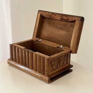 Handcrafted Walnut Treasure Puzzle Box With Ornate Design - Etsy
