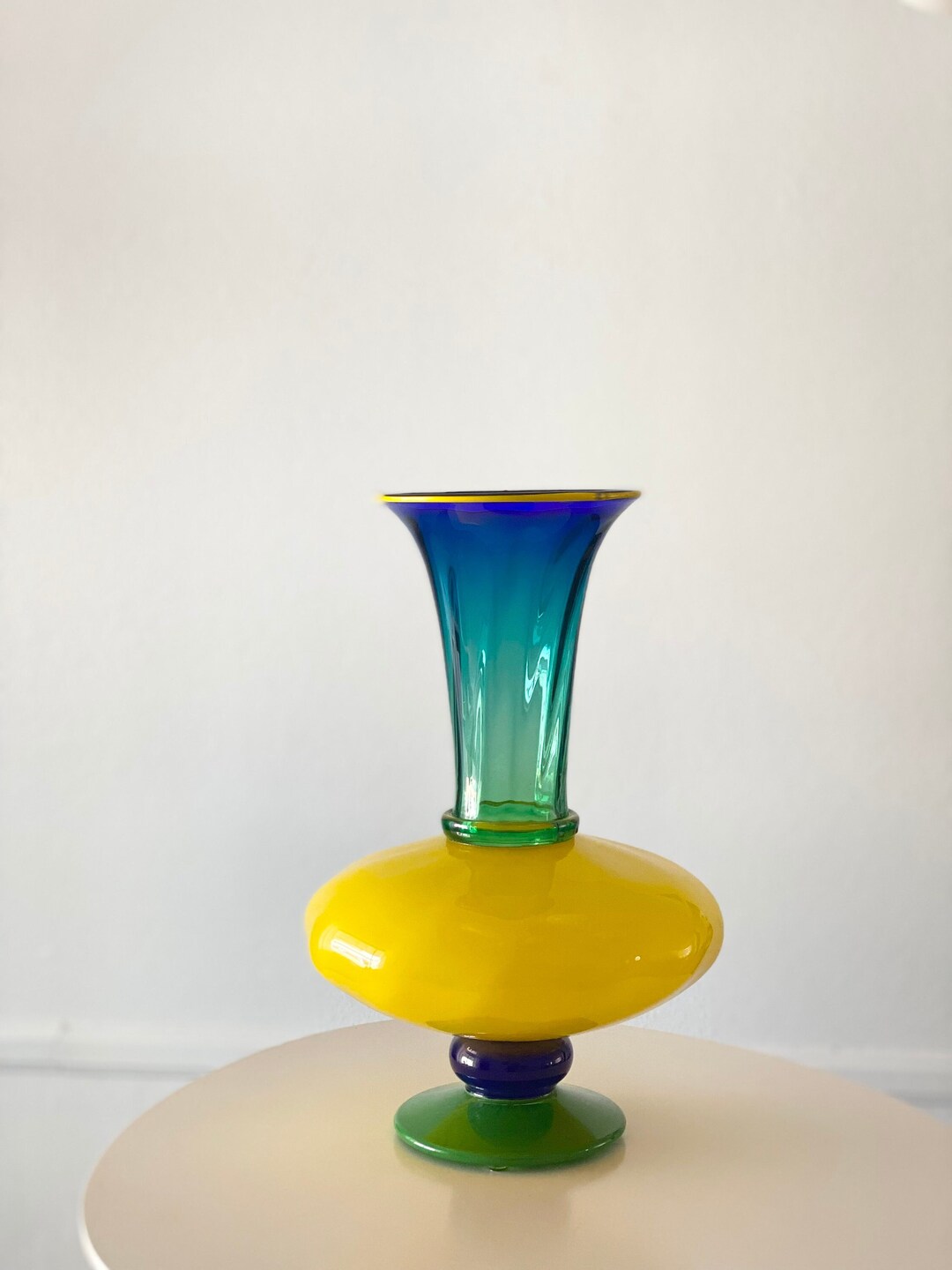 Alex Brand Art Glass Vase 1997 - Etsy