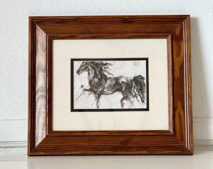 Framed “lepa Zena” Horse Art Print by Marta Gottfried - Etsy