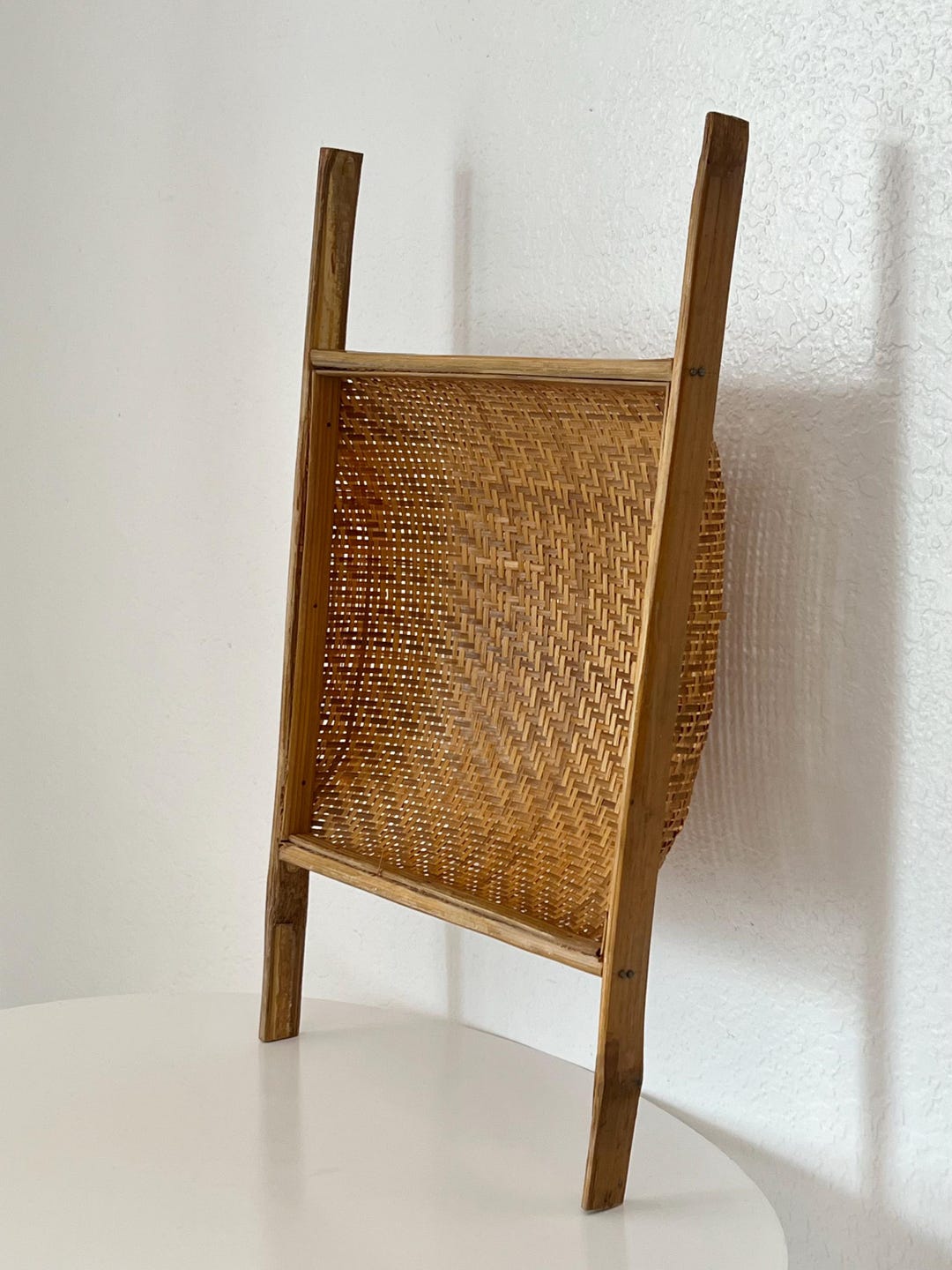 Handmade Thai Rattan Bamboo Basket Colander Strainer - Etsy