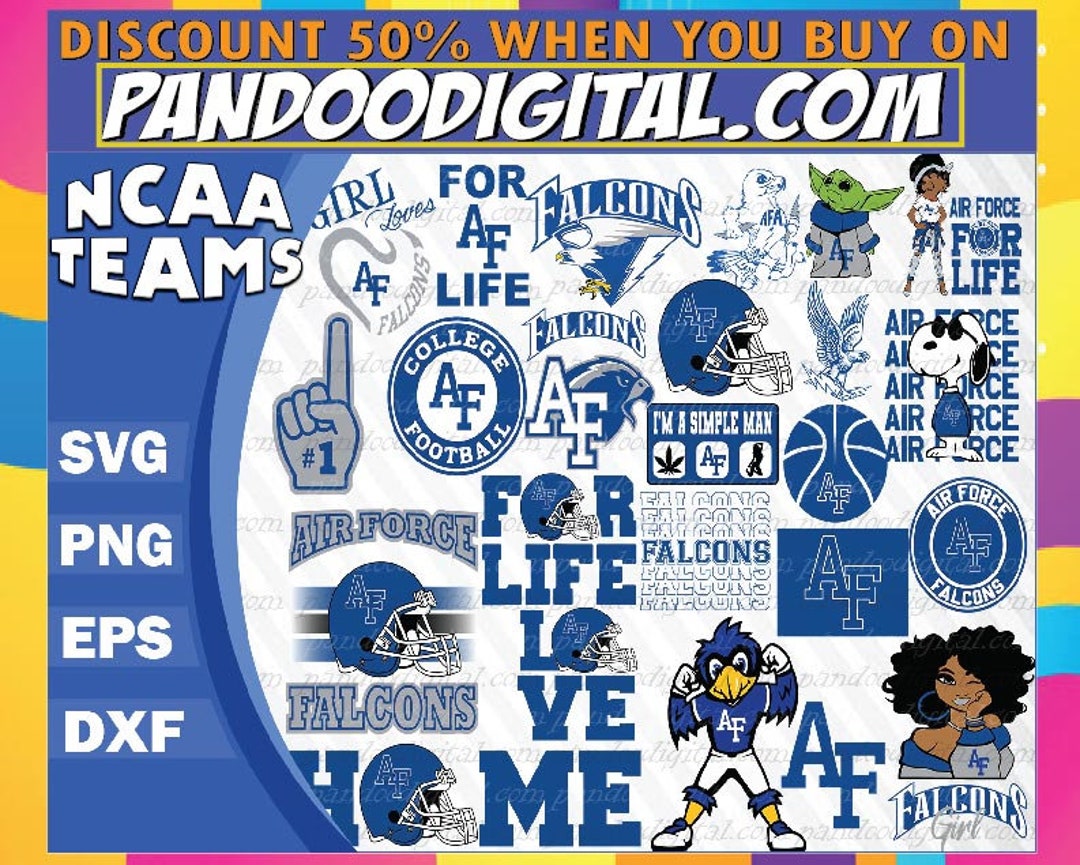 Air Force Football Svg N-caa Football Teams N-CAA Svg - Etsy