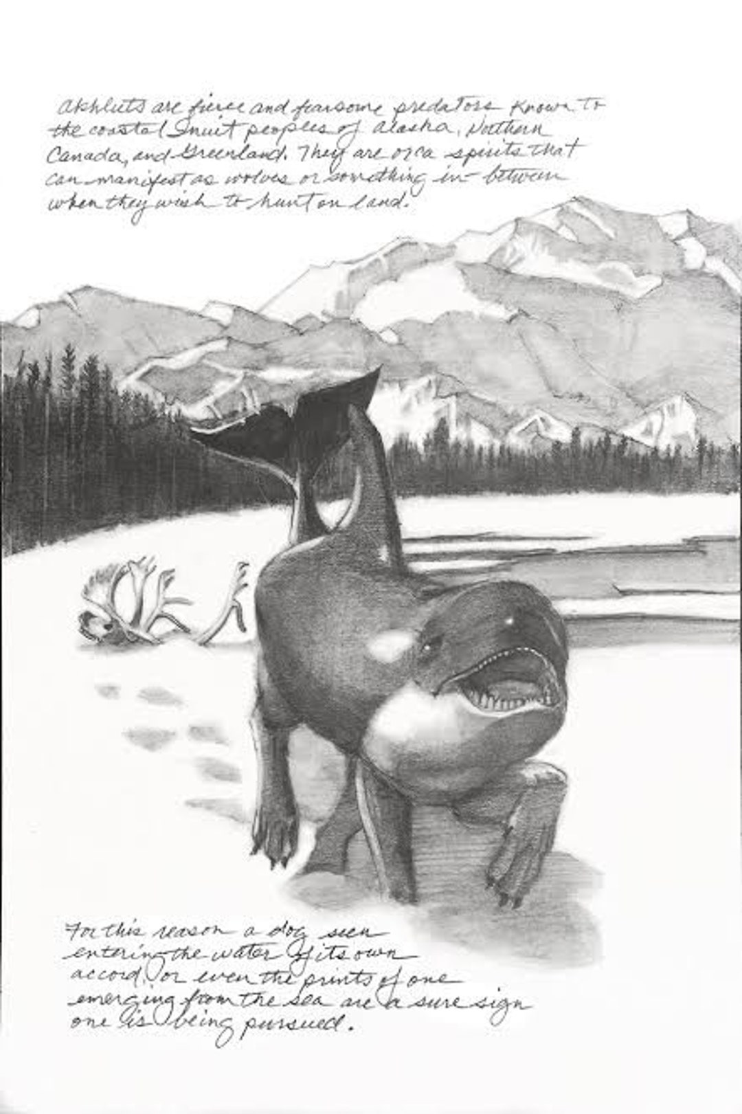 Akhlut Fine Art Print - Etsy