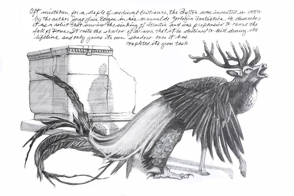 Peryton Fine Art Print - Etsy