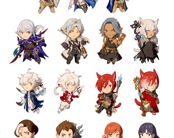 Final Fantasy XIV: Varshahn Dakimakura - Etsy Singapore