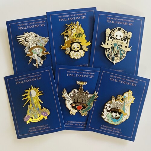 Final Fantasy VII Remake / FF7R Polygon Hard Enamel Pin | Etsy