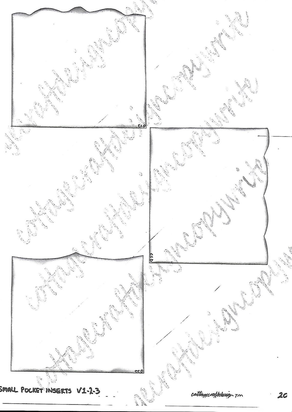 MINI ALBUM TEMPLATES Variation Album - Etsy