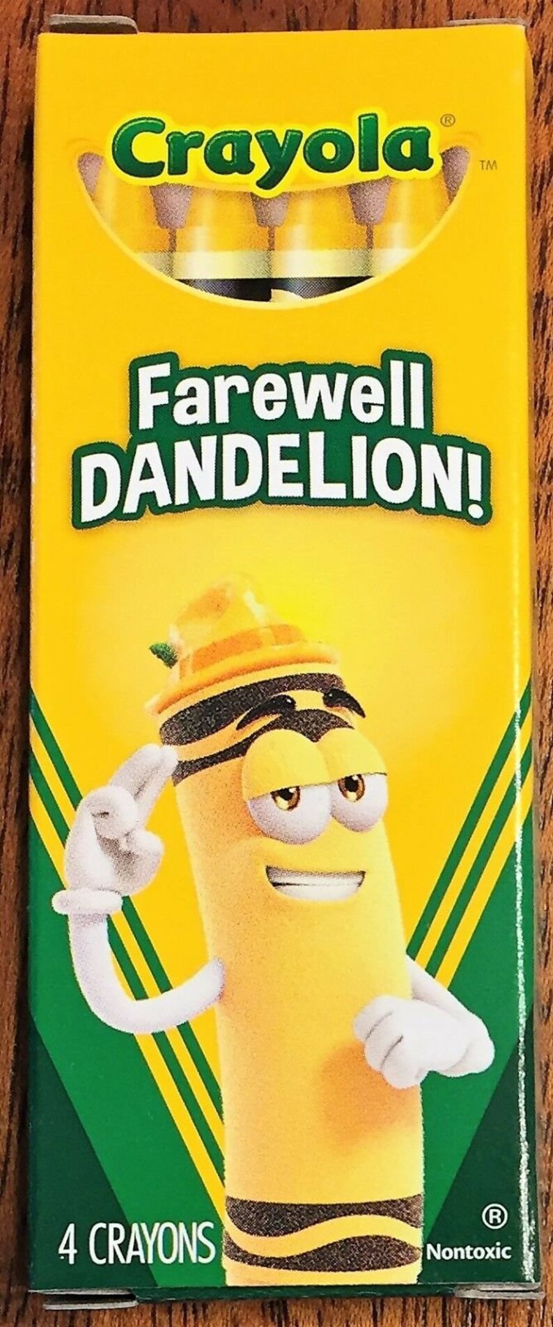 24 NEW Crayola DANDELION Crayons . (retired Color LIMITED Edition ...