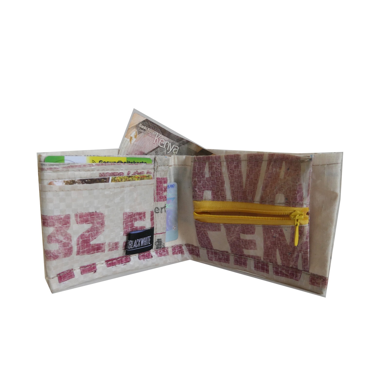 Purse Upcycling Wallet Our of Old Cement Sacks Recycling | Etsy