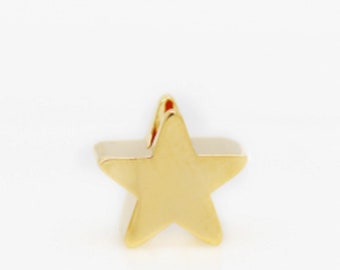 14k gold star | Etsy