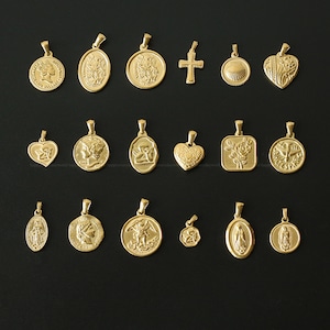 Gold Coin Charms Coin Pendant Stainless Steel Disc Pendants Charm 18k ...