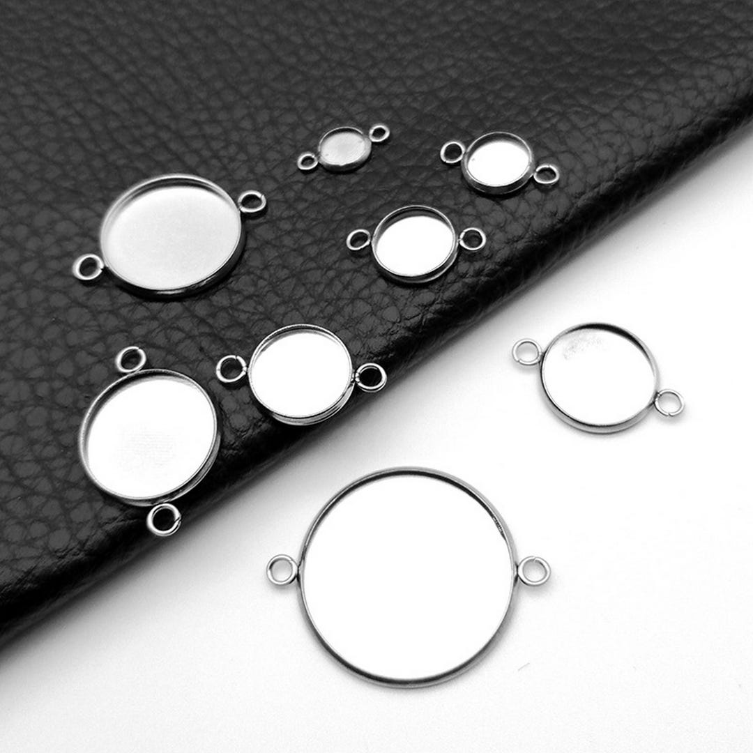 Connector Charm Base Pendant Base Cameo Settings Cameo Settings Tray ...