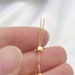 Crimp End Beads 14K Gold Filled 3.4mm Bracelet End Bead, Necklace End ...