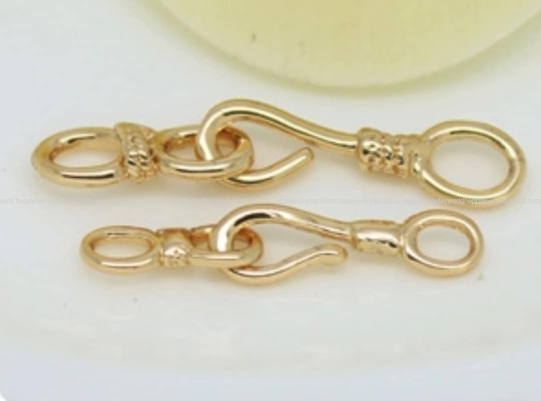 27x5mm Round Gold Toggle Clasp Set Round Gold Plated Toggle Clasp ...