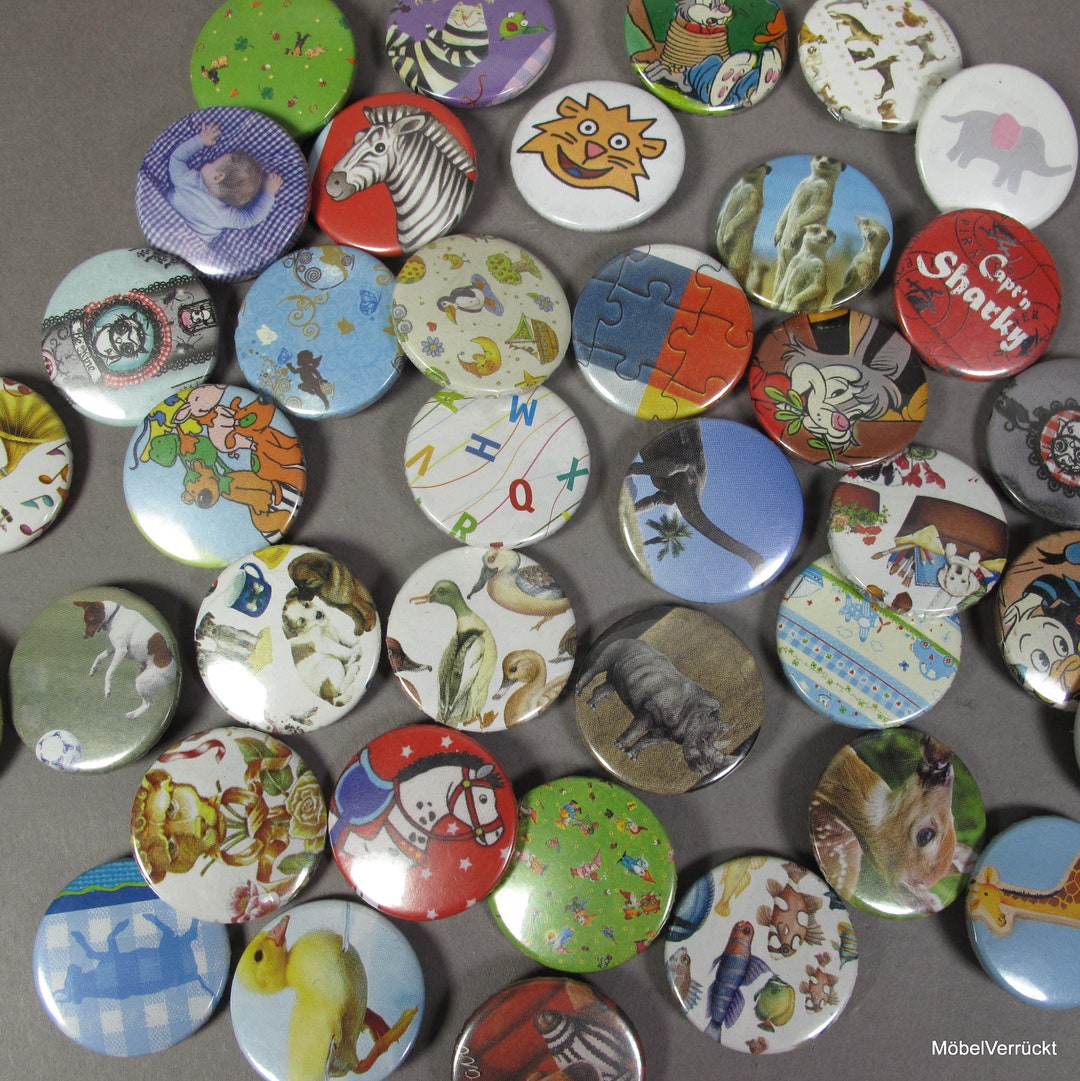 24 Buttons for Children Buttons Animal Motifs Etc. - Etsy