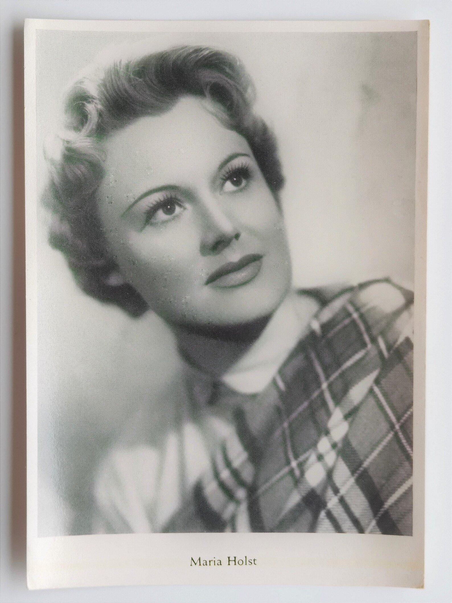Autogrammkarte Maria Holst 1950 er Jahre Privatverkauf - Etsy.de