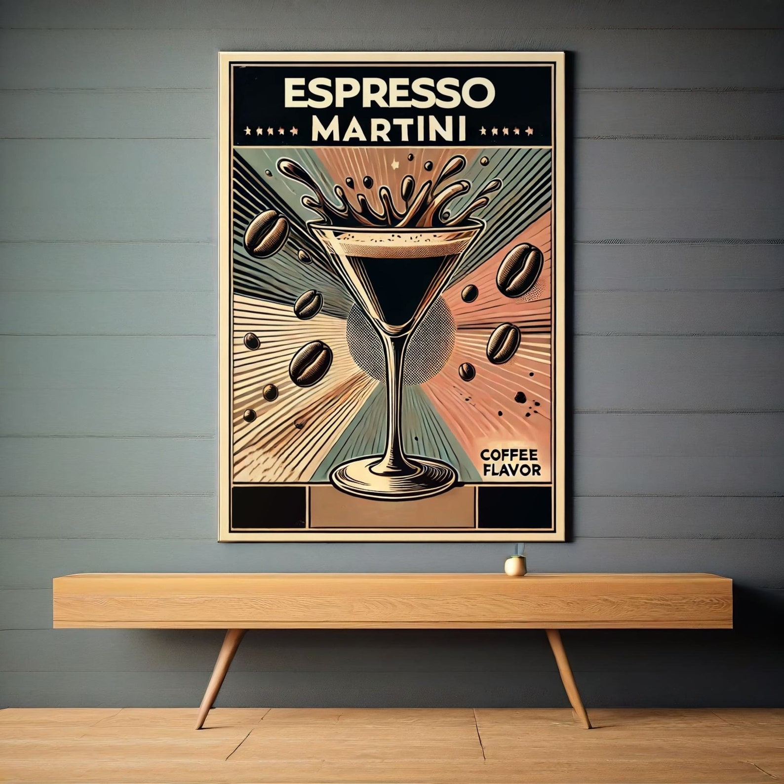 Espresso Martini Poster Coffee Cocktail Wall Art, Espresso Martini ...