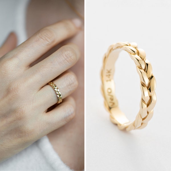 Braided Ring - Etsy