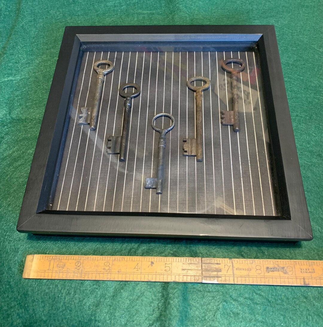 Vintage Keys Display Wall Picture Art - Etsy UK