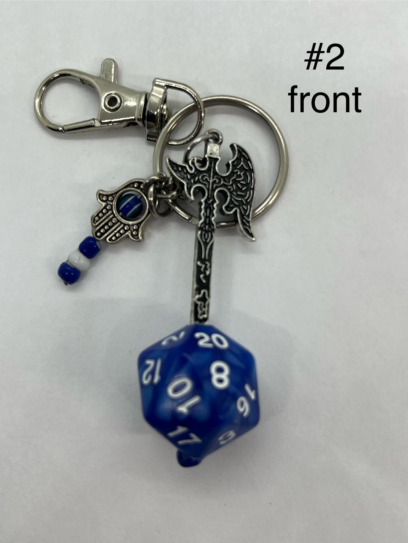 D20 Keychain Weapons - Etsy