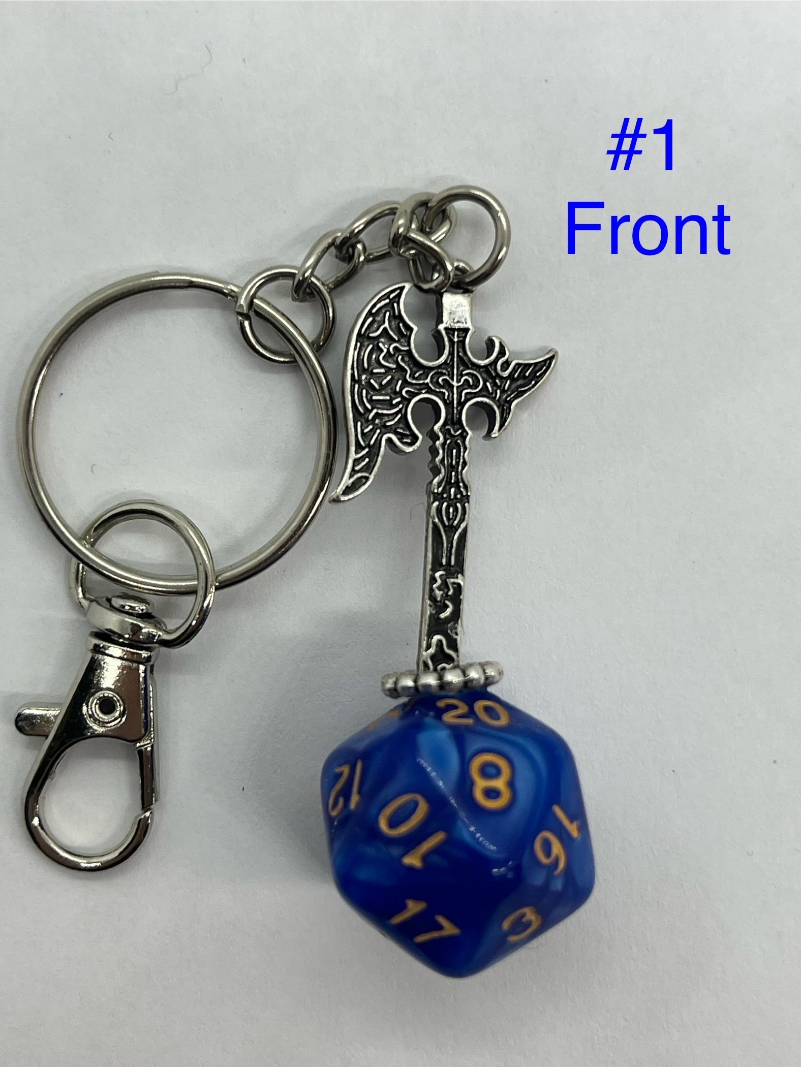 D20 Keychain Weapons - Etsy