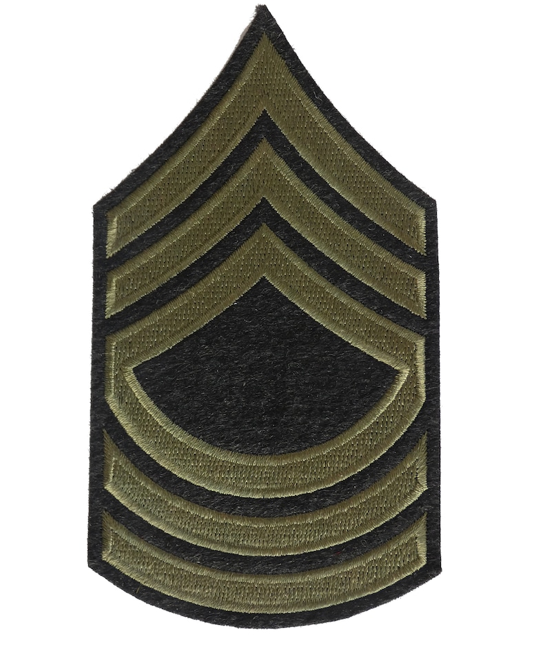 Insignia de rango militar de EE. UU.: rayas de sargento mayor y ...
