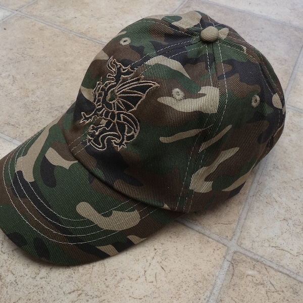 Camouflage Cap - Etsy