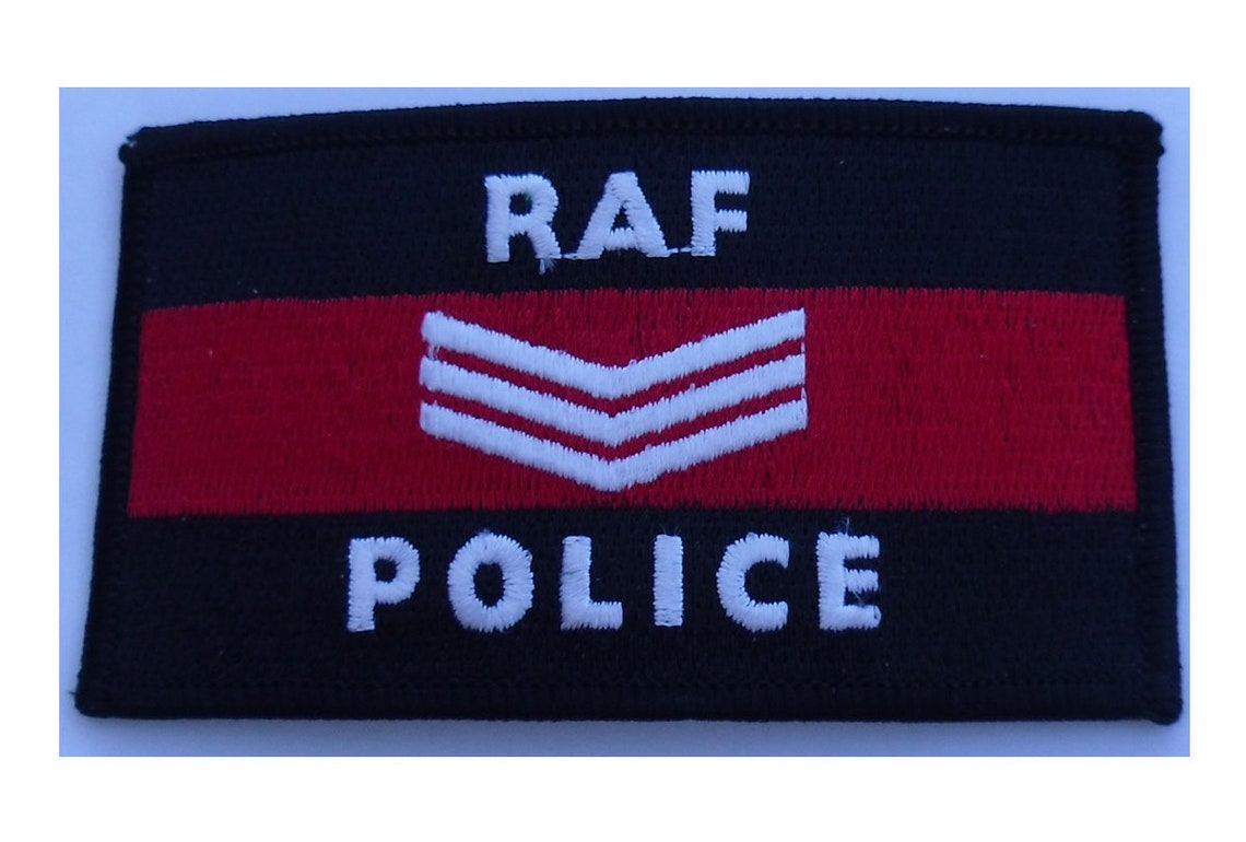 Royal Air Force Police Sergeant Iron on Patch RAFP Patch - Etsy Canada