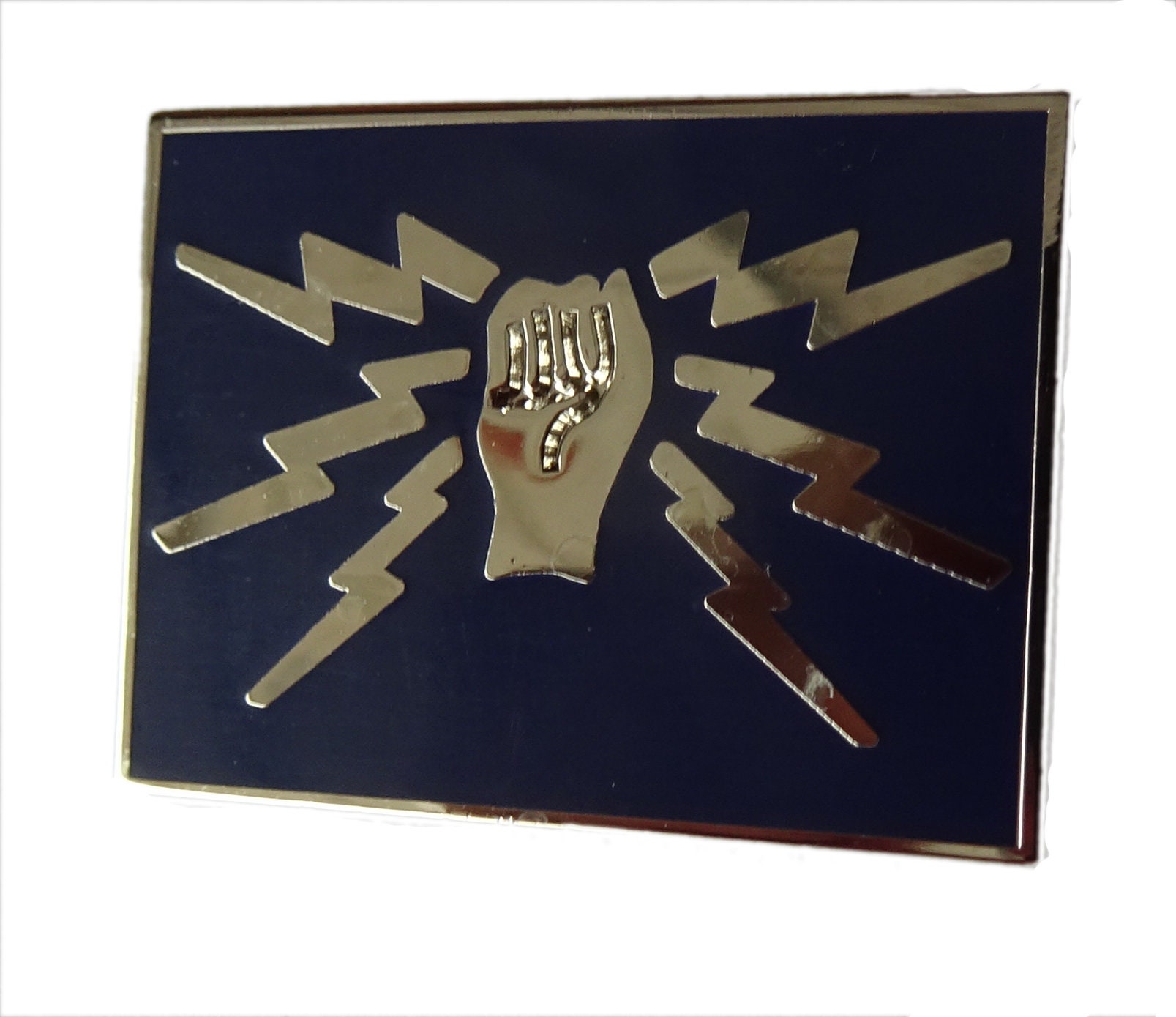 Fist and Sparks Pin Badge Royal Air Force Telecommunications - Etsy