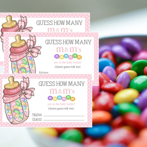 Candy Bottle Game - Etsy