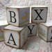 Guess How Much I Love You - Personalized Baby Blocks **MADE TO ORDER ...