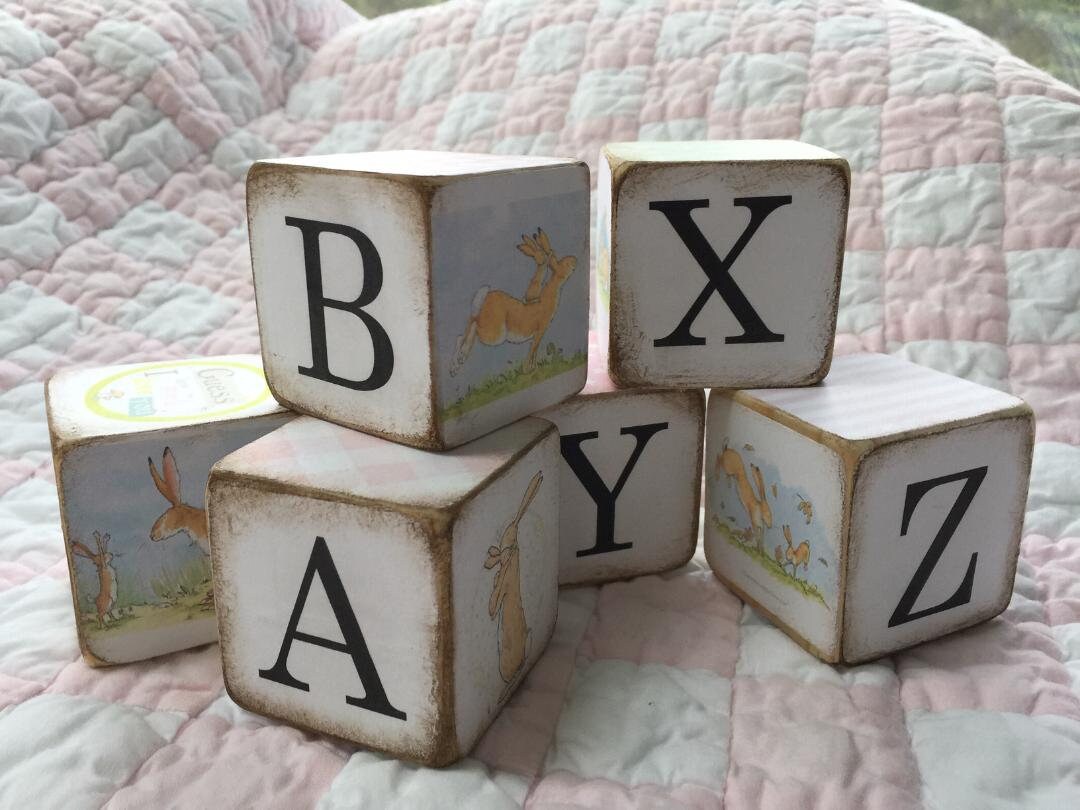Personalized Baby Blocks **MADE TO ORDER** - Now Avail in Two Sizes! - Etsy