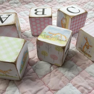 Personalized Baby Blocks **MADE TO ORDER** - Now Avail in Two Sizes! - Etsy