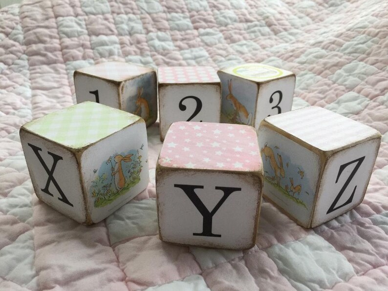 Personalized Baby Blocks MADE TO ORDER | Etsy
