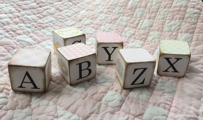 Personalized Baby Blocks MADE TO ORDER | Etsy
