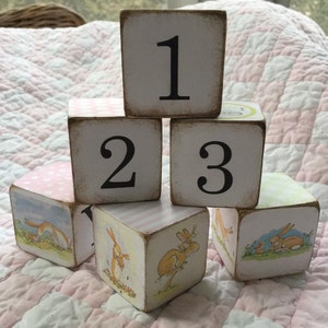 Personalized Baby Blocks **MADE TO ORDER** - Now Avail in Two Sizes! - Etsy