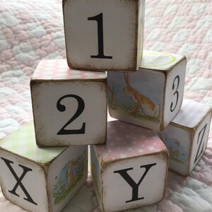 Personalized Baby Blocks **MADE TO ORDER** - Now Avail in Two Sizes! - Etsy