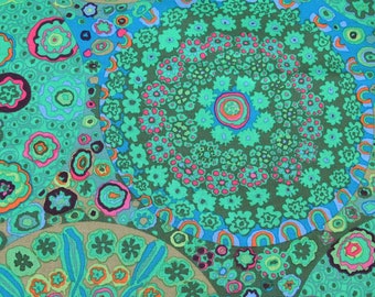 DREAM AQUA Green GP148 Kaffe Fassett Sold in 1/2 Yd Increments Multiple ...