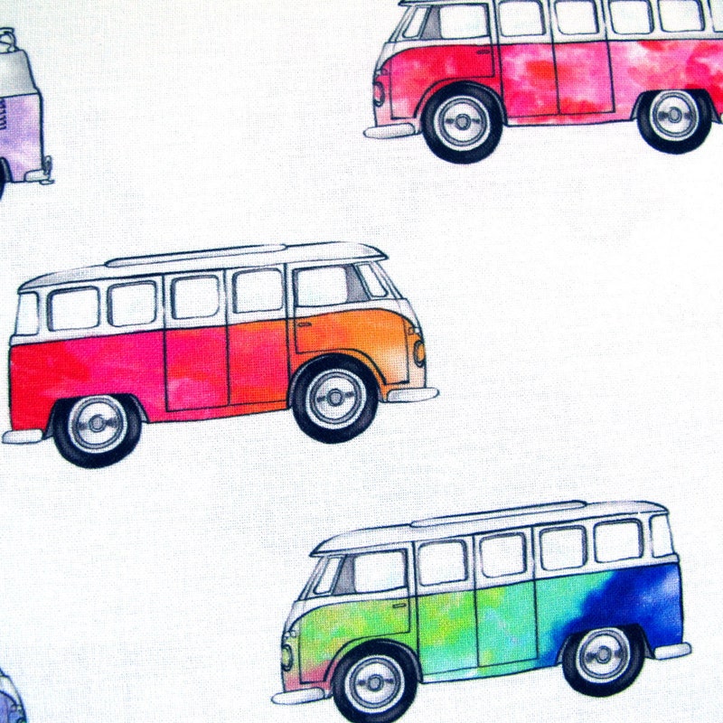 Vw Bus Fabric - Etsy