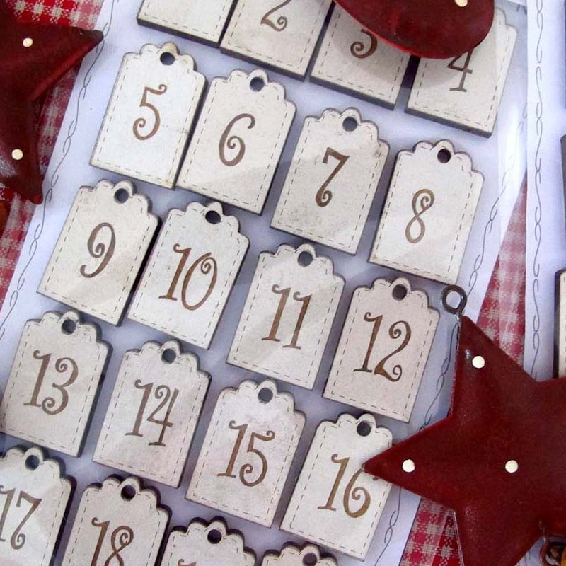 Calendar Numbers - Etsy