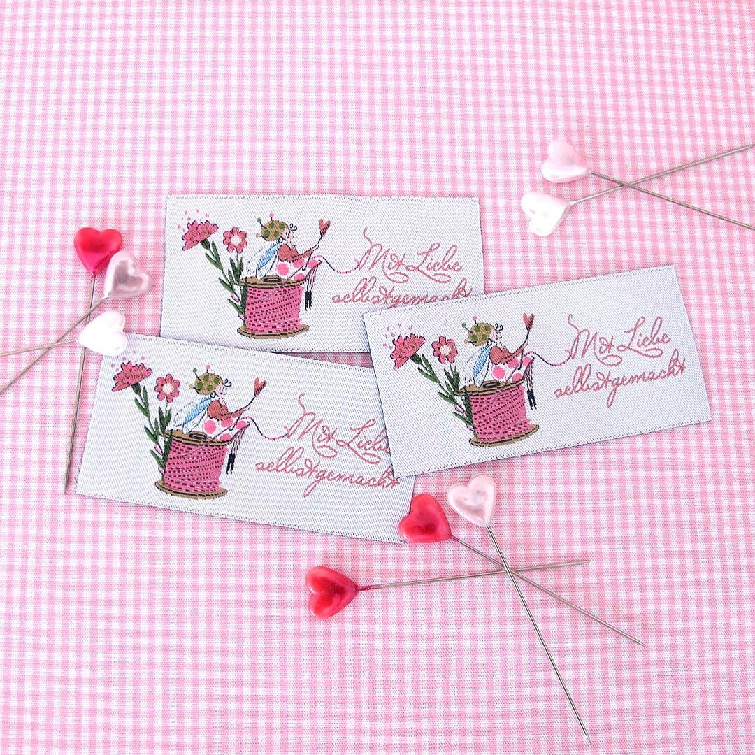 Woven Label Patches 1.40 Eur/piece Acufactum Label - Etsy