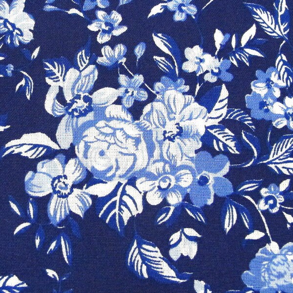 Delft Blue Fabric - Etsy