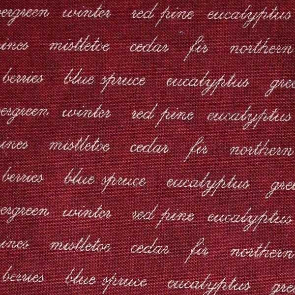 Text Print Fabric - Etsy