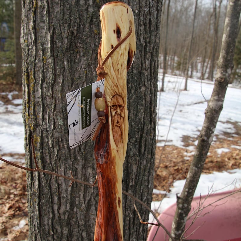 Diamond Willow Walking Stick - Etsy