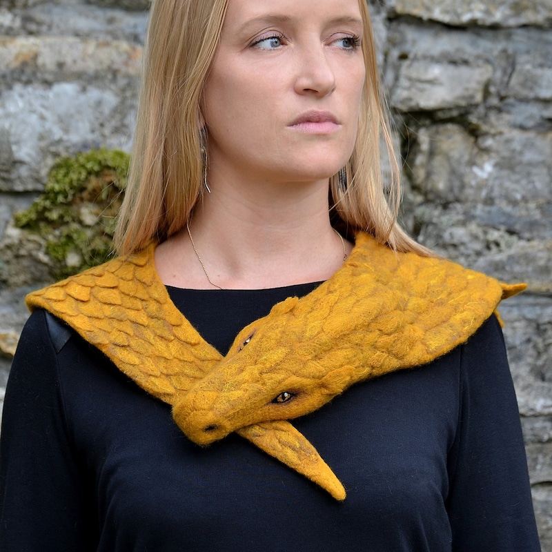 Dragon Scarf - Etsy