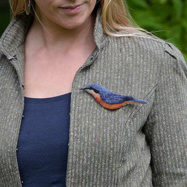 Needle Felt Brooch - Etsy