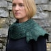 Felted Emerald Dragon Scarf/ Wool Stole Shaped Like Dragon/ Shrug for ...