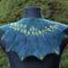 Felted Spotted Sea Dragon Scarf/ Wool Stole Shaped Like Blue-green ...