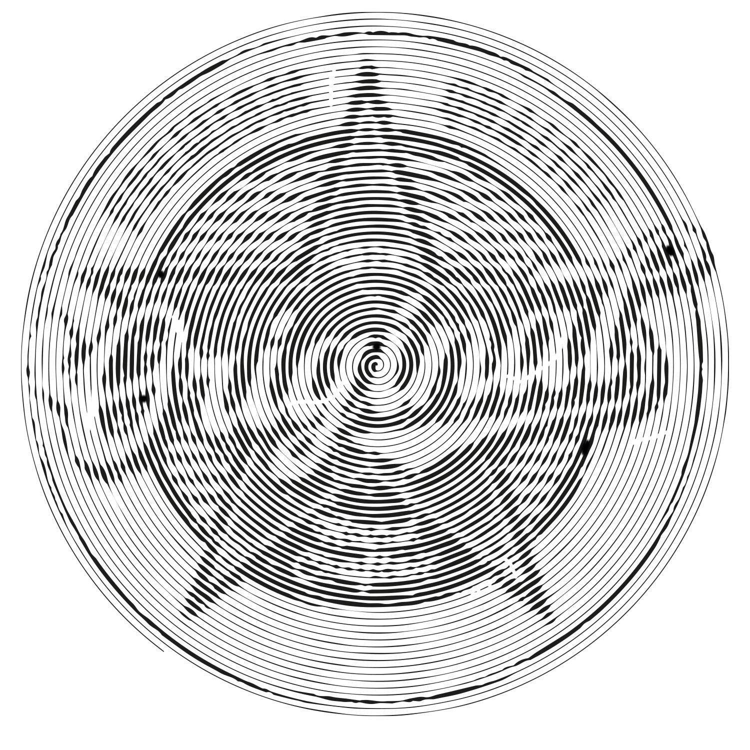 Spiral Original SVG File Silhouette .ai .dxf .eps .png | Etsy Australia